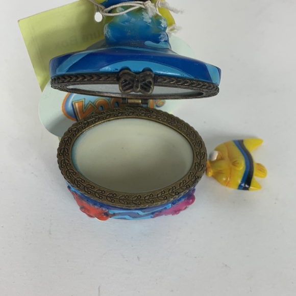 That’s Kooky | Art | Nwt Thats Kooky Rare Yellow Fish Trinket Box With ...